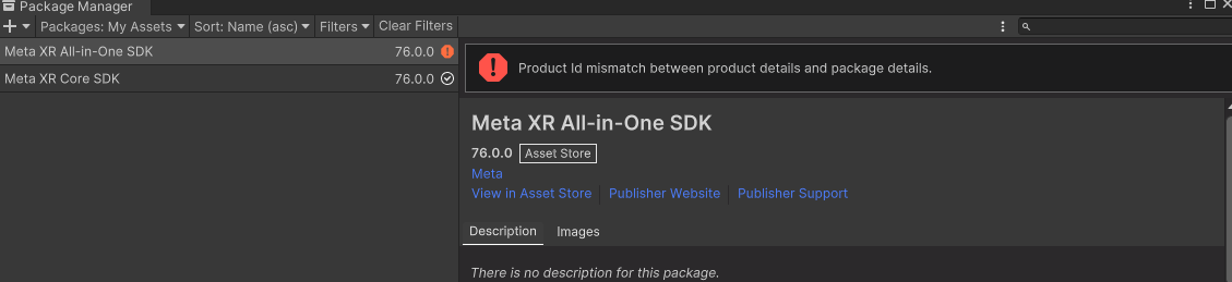 Meta Quest使用和Unity开发配置 – Pray Blog